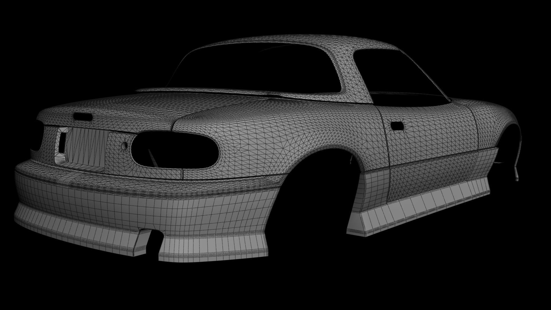 3D model Mazda MX-5 Miata Arios Type 1 bodykit VR / AR / low-poly ...