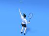 3D model Low Poly Kid Playing Tennis VR / AR / low-poly | CGTrader