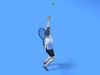 3D model Low Poly Kid Playing Tennis VR / AR / low-poly | CGTrader