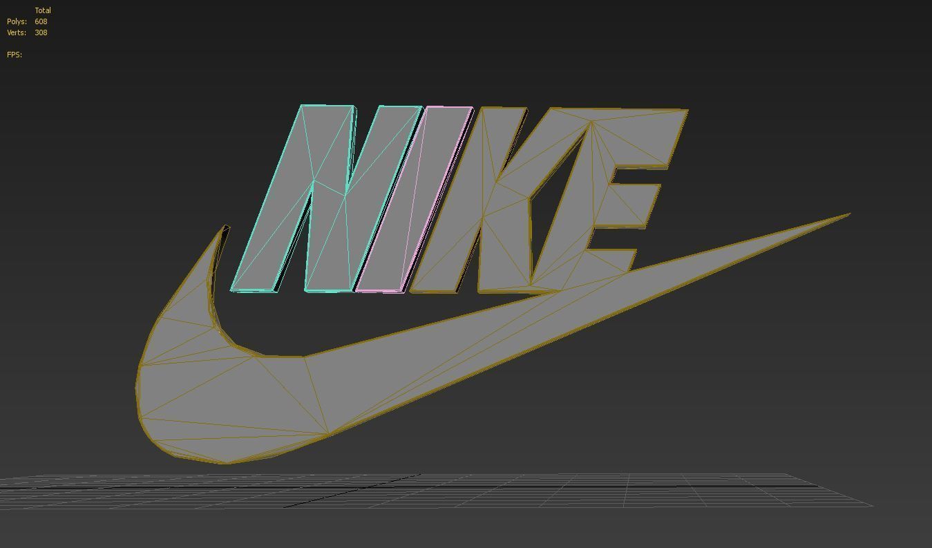 Nike logo 3D model | CGTrader