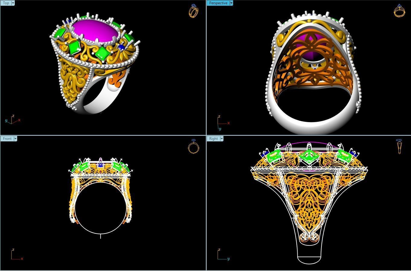 jewelry free 3D model | CGTrader