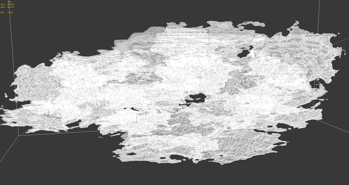 3D model 3D Clouds Generator Animated VR / AR / low-poly animated ...