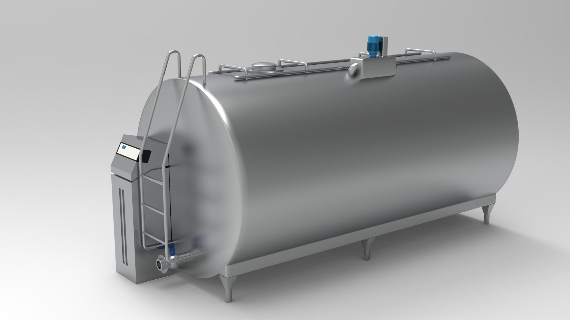 Product Storage Tank 3D model | CGTrader