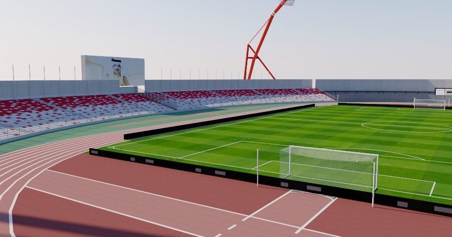Bahrain National Stadium 3D model | CGTrader
