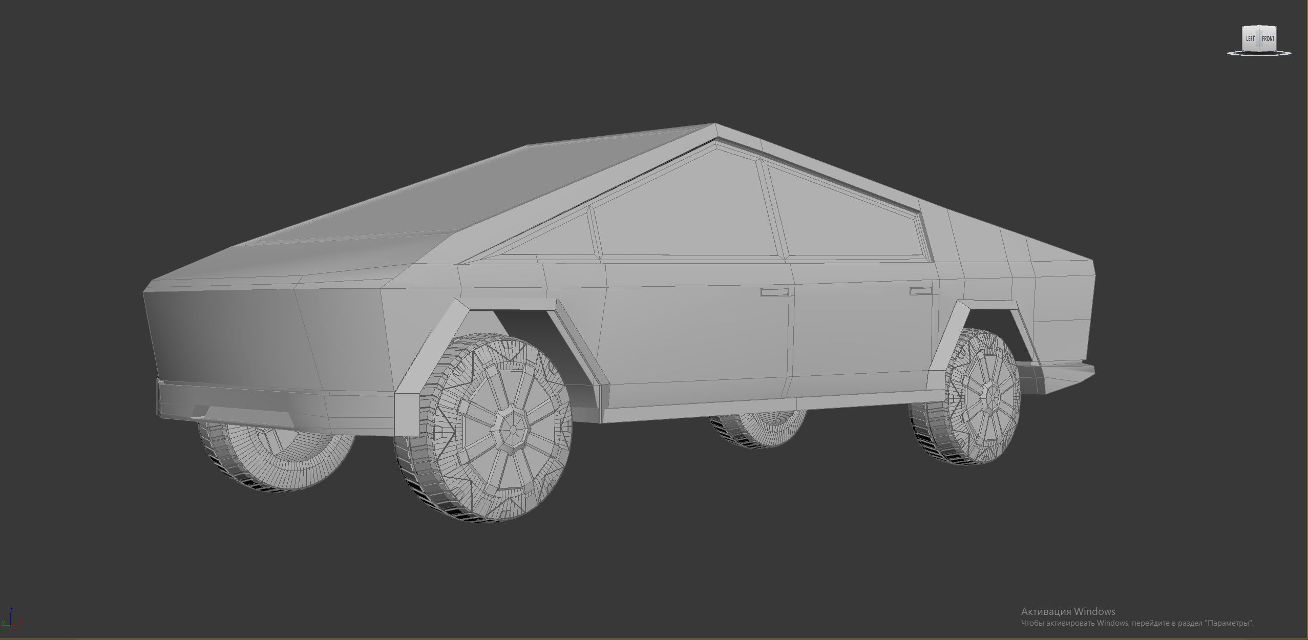 3D model Tesla Cybertruck VR / AR / low-poly | CGTrader