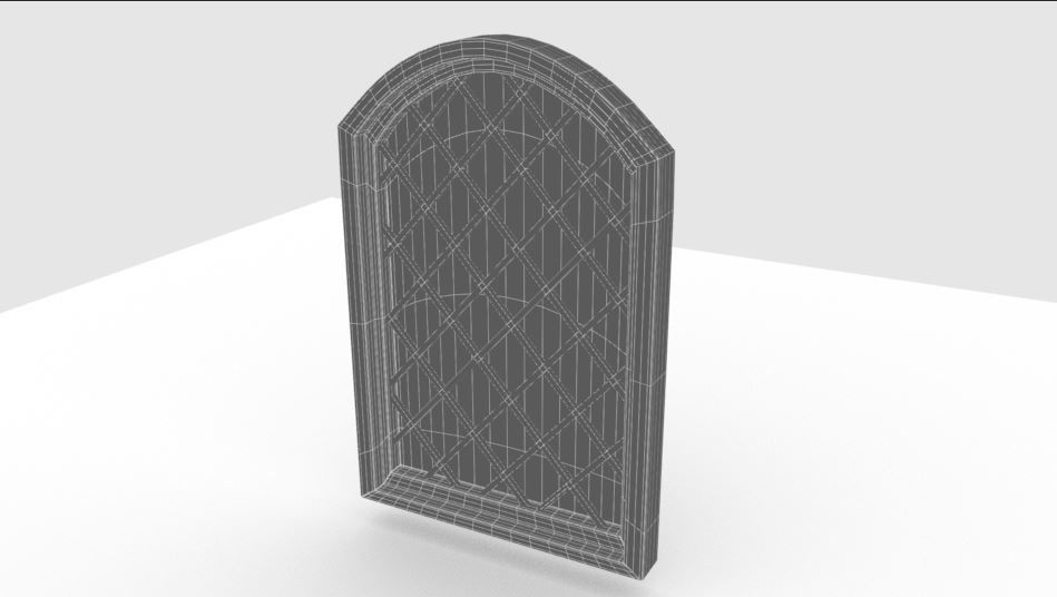 Victorian Window 3D model | CGTrader