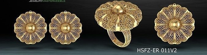 design jewellery 3D model | CGTrader