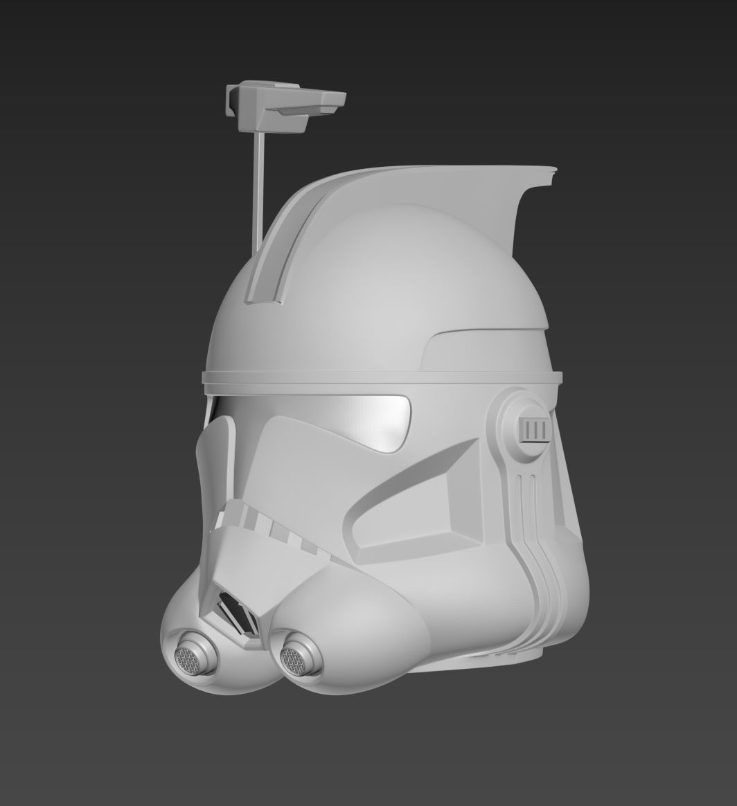 Star Wars ARC Clone Trooper Fives Full Armor Phase 2 3D model 3D ...