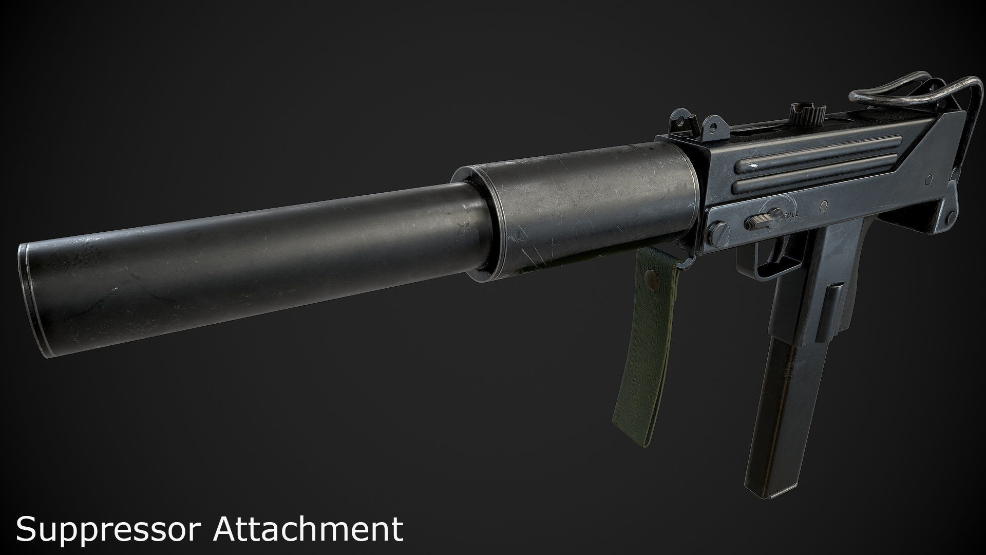 3D model MAC-10 SMG VR / AR / low-poly | CGTrader