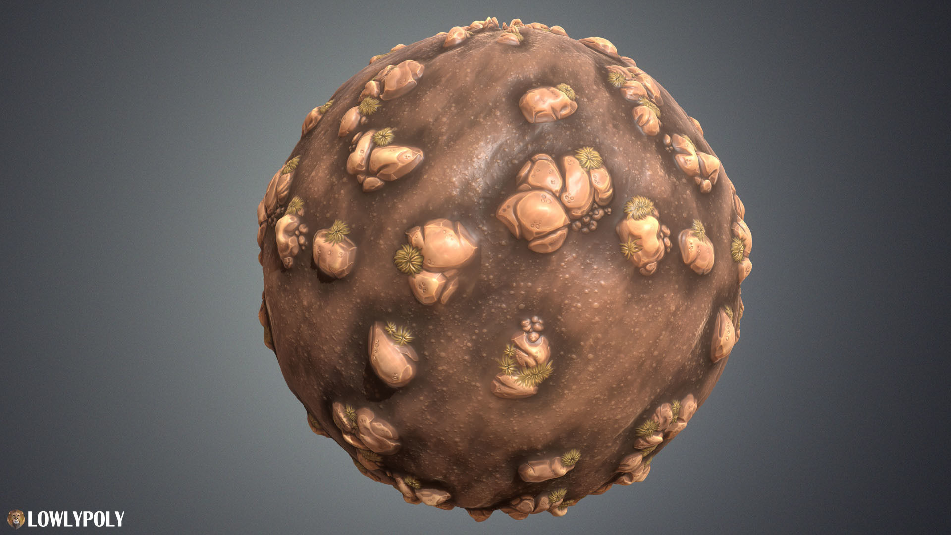 Texture Stylized Sand Vol 16 - Hand Painted Texture Pack VR / AR / low ...