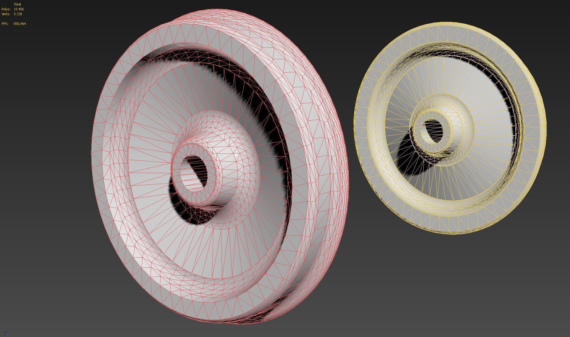 Train wheel 3D model | CGTrader