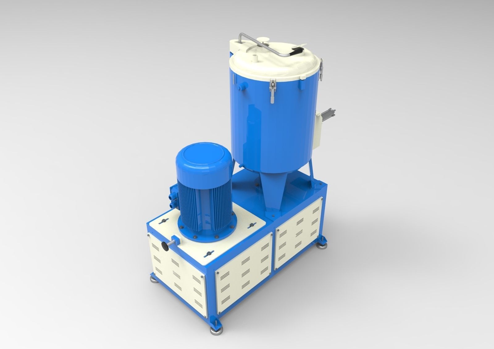 PVC Mixing Machine 3D model | CGTrader