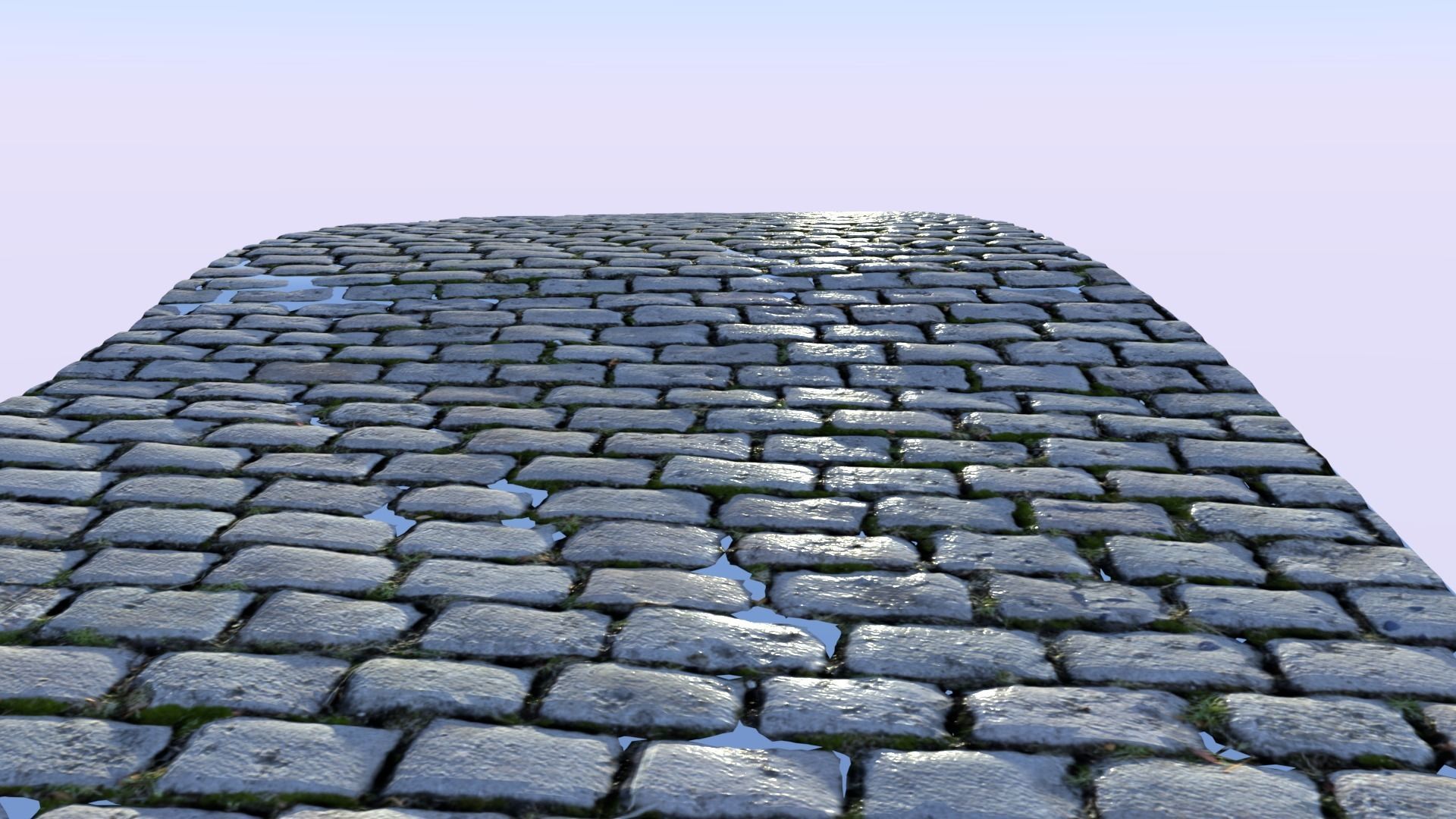 Texture Stone road VR / AR / low-poly | CGTrader