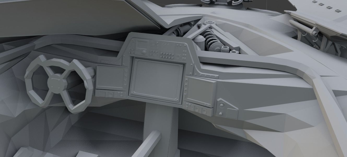 Batmobile 3D model | CGTrader