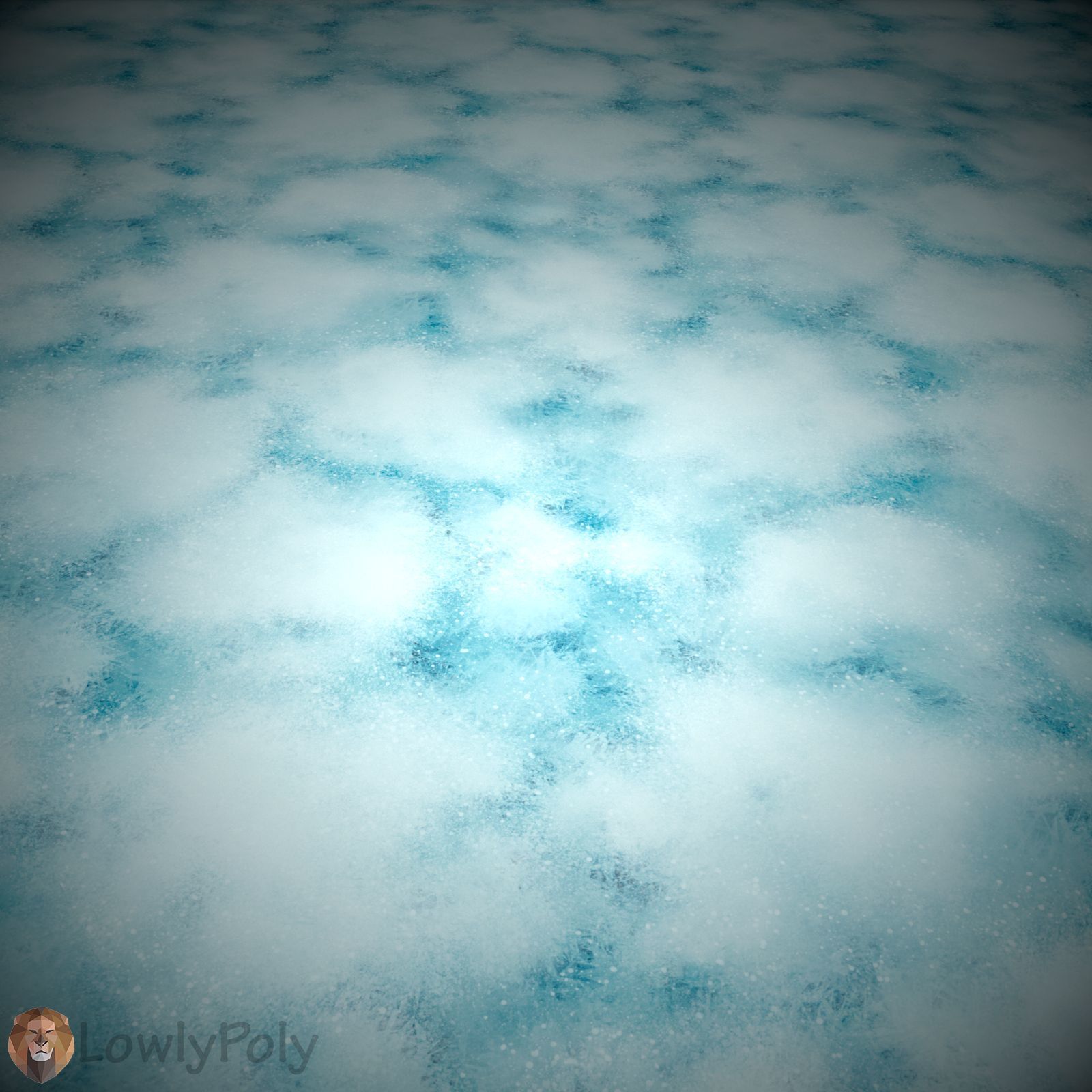 Texture Stylized Snow Vol 24 - Hand Painted Texture Pack VR / AR / low ...