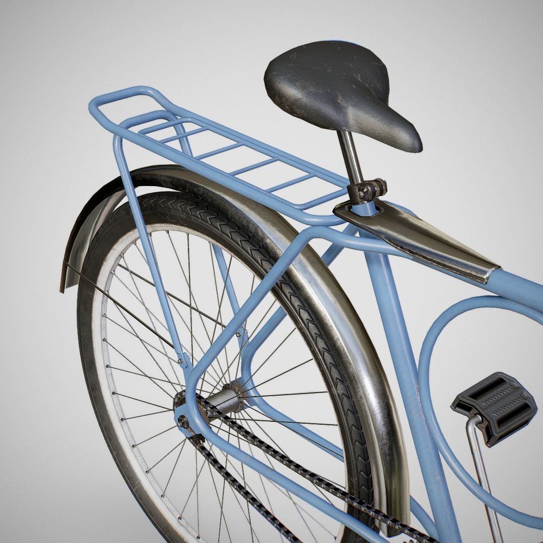 3D model Bicycle - Monark VR / AR / low-poly | CGTrader