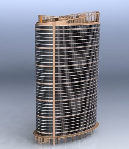 Office Tower 3D model | CGTrader