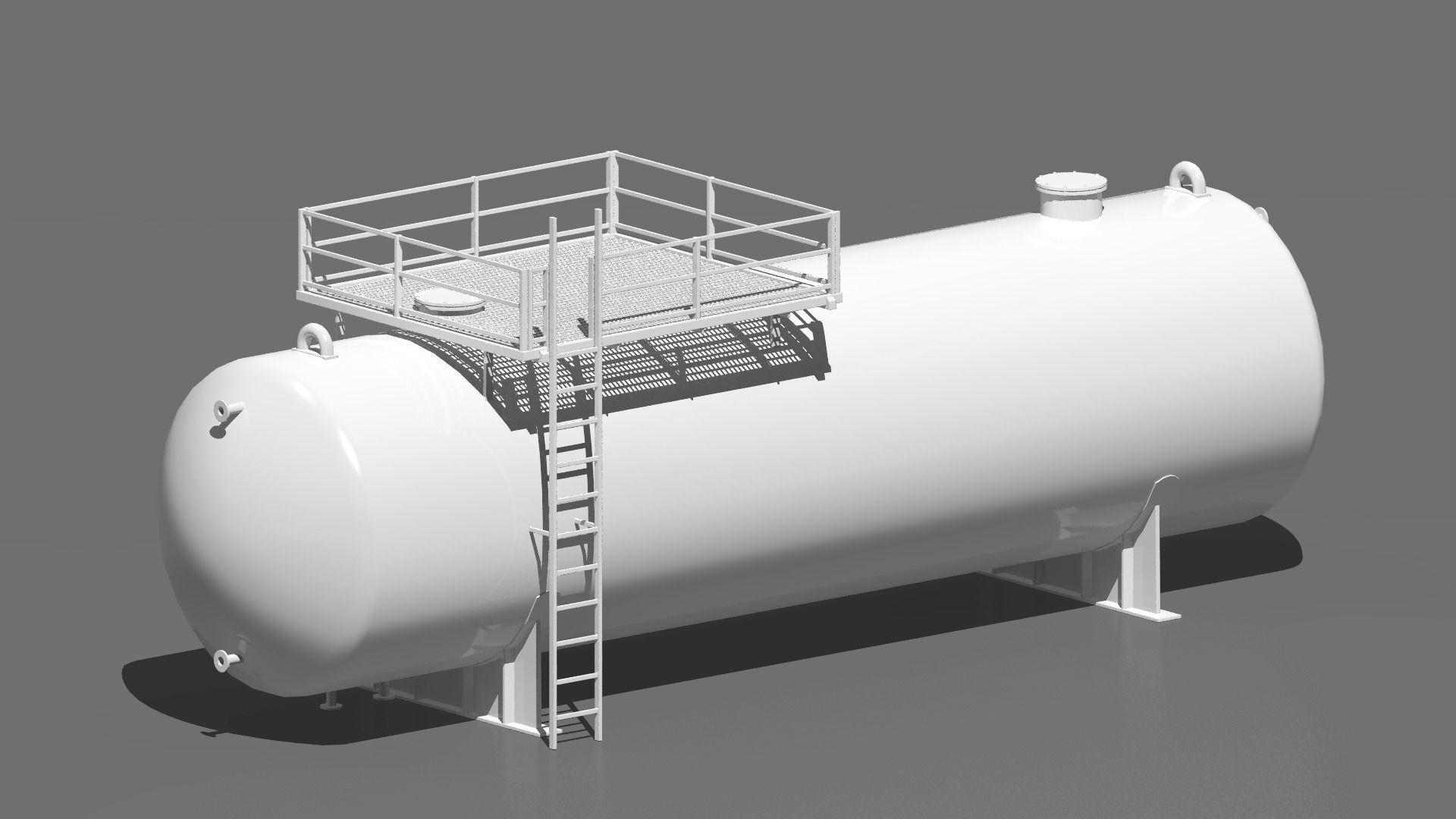 Industrial tanks 3D model | CGTrader