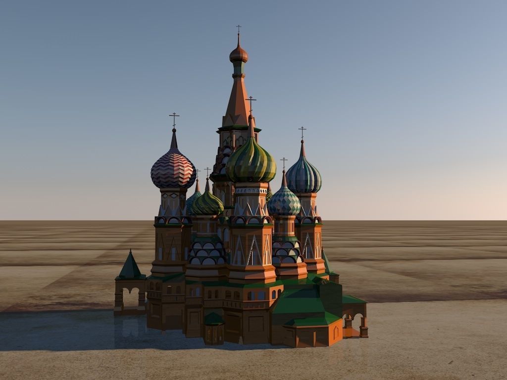 Saint Basils Cathedral 3D model | CGTrader
