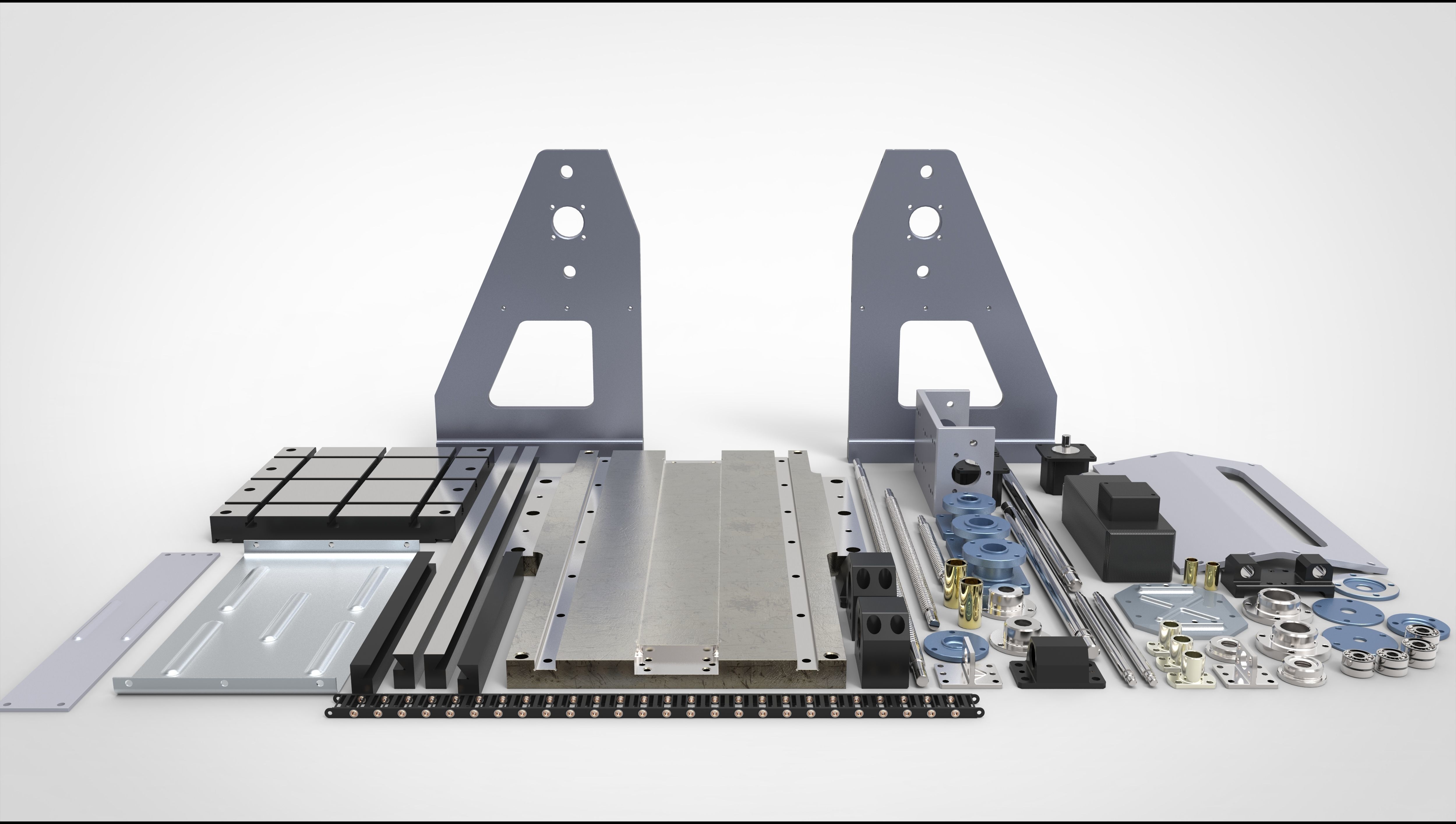 CNC Machine 3D model | CGTrader