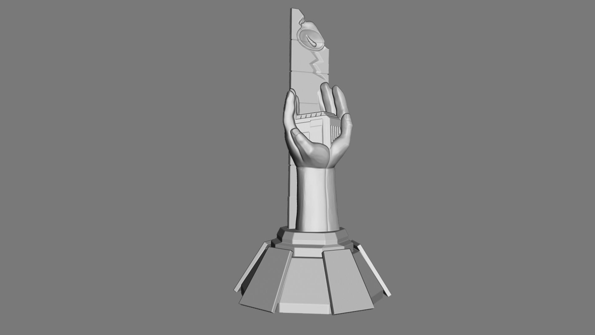 Monument in Chernobyl 3D model 3D printable | CGTrader