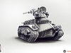 Feudal Guard Transport Tank 3D model 3D printable | CGTrader