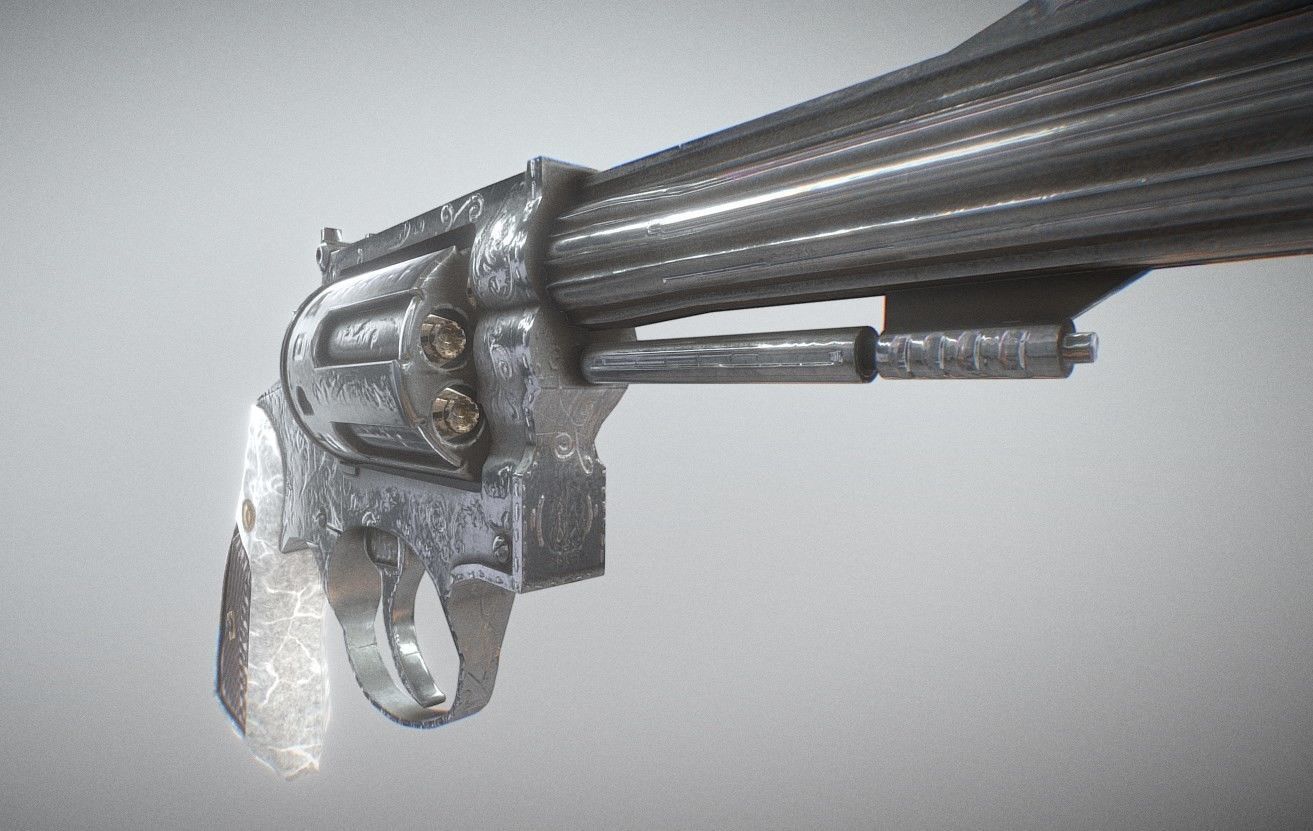 3D model Strange Guns Collection VR / AR / low-poly | CGTrader