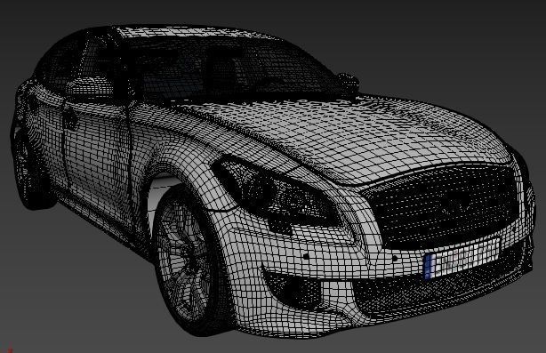 3D model Infinity M56S car model VR / AR / low-poly | CGTrader