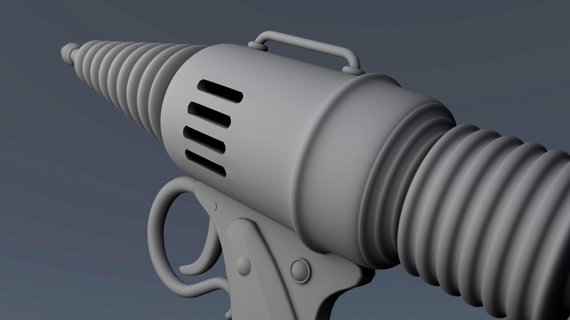 3D laser gun 3D model | CGTrader
