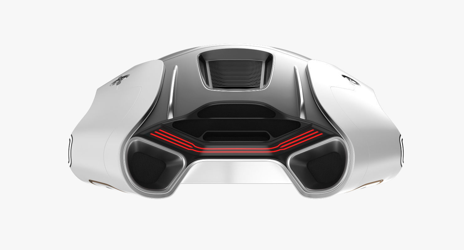 Hover car concept 4 3D model | CGTrader
