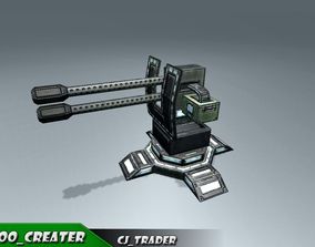 Animated Machine gun 3D Models | CGTrader