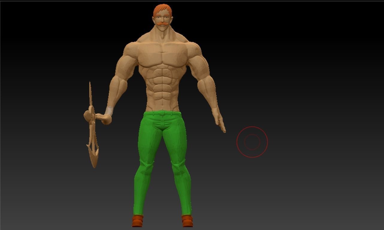 Escanor from Nanatsu no Taizai 3D model | CGTrader