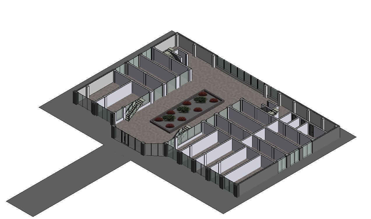 Shopping mall Revit 3D model 3D model | CGTrader