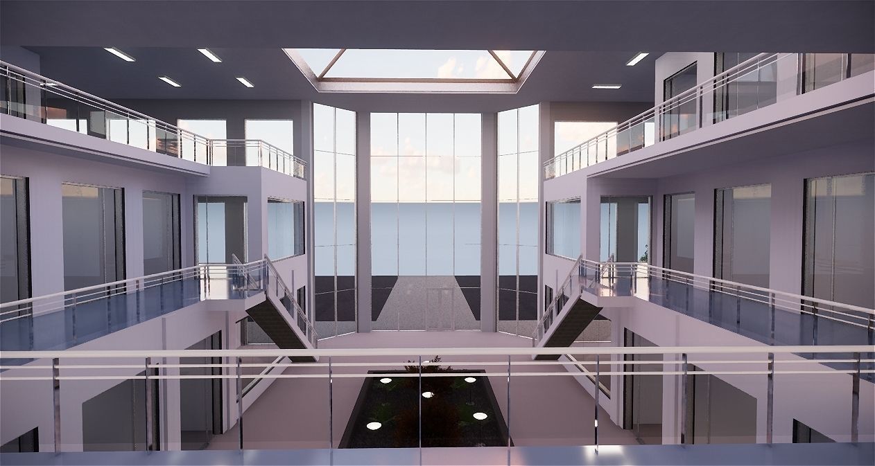 Shopping mall Revit 3D model 3D model | CGTrader