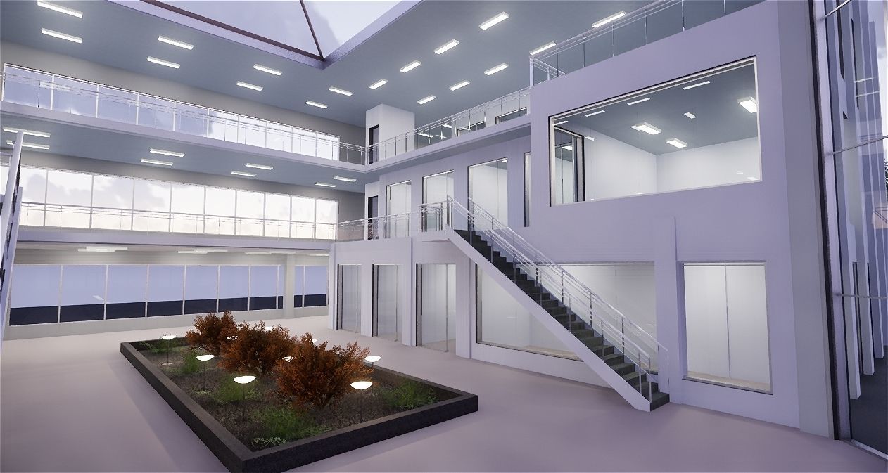 Shopping mall Revit 3D model 3D model | CGTrader