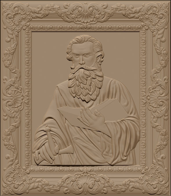 Saint paul 3d model 3D model 3D printable | CGTrader
