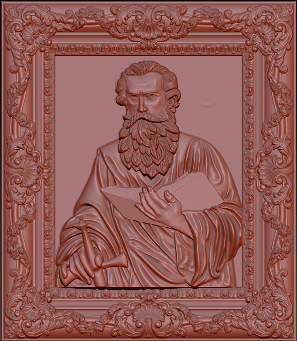 Saint paul 3d model 3D model 3D printable | CGTrader