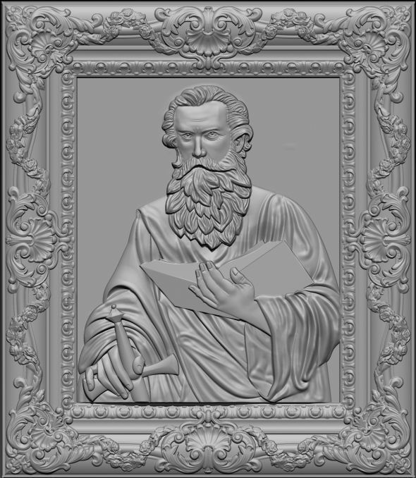 Saint paul 3d model 3D model 3D printable | CGTrader