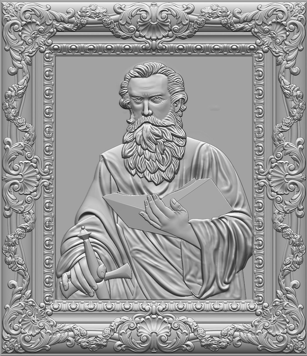 Saint paul 3d model 3D model 3D printable | CGTrader
