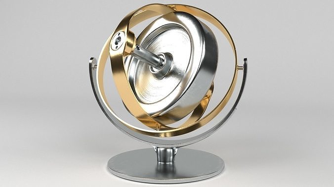 Gyroscope 3D model | CGTrader
