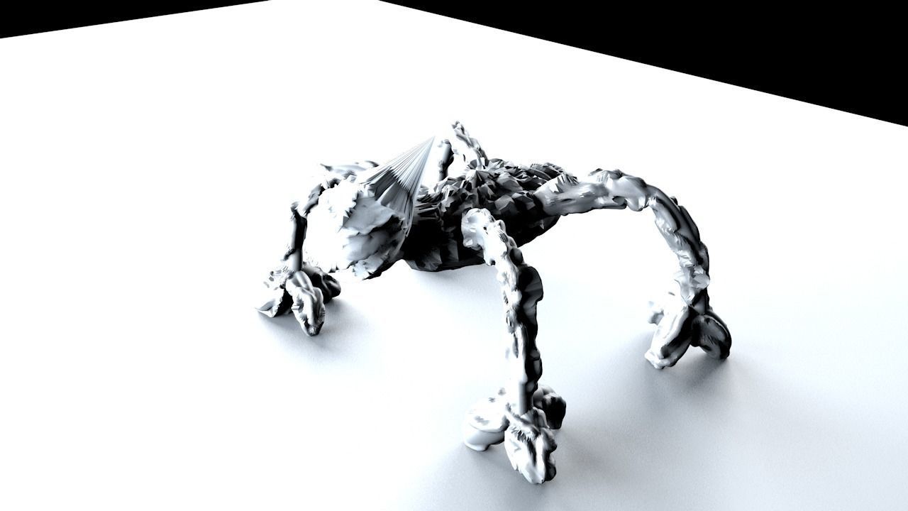 stranger things 3 mind flayer 3D model | CGTrader