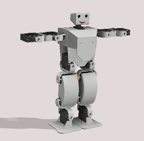 MINI HUMANOID ROBOT 3D model animated | CGTrader