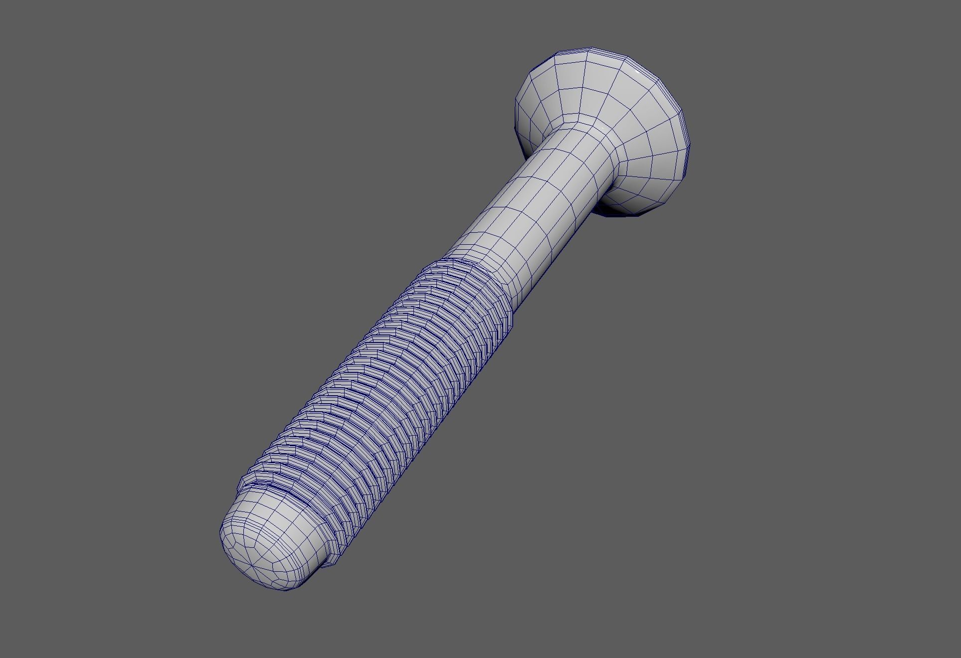 Socket screw bolt free VR / AR / low-poly 3D model | CGTrader