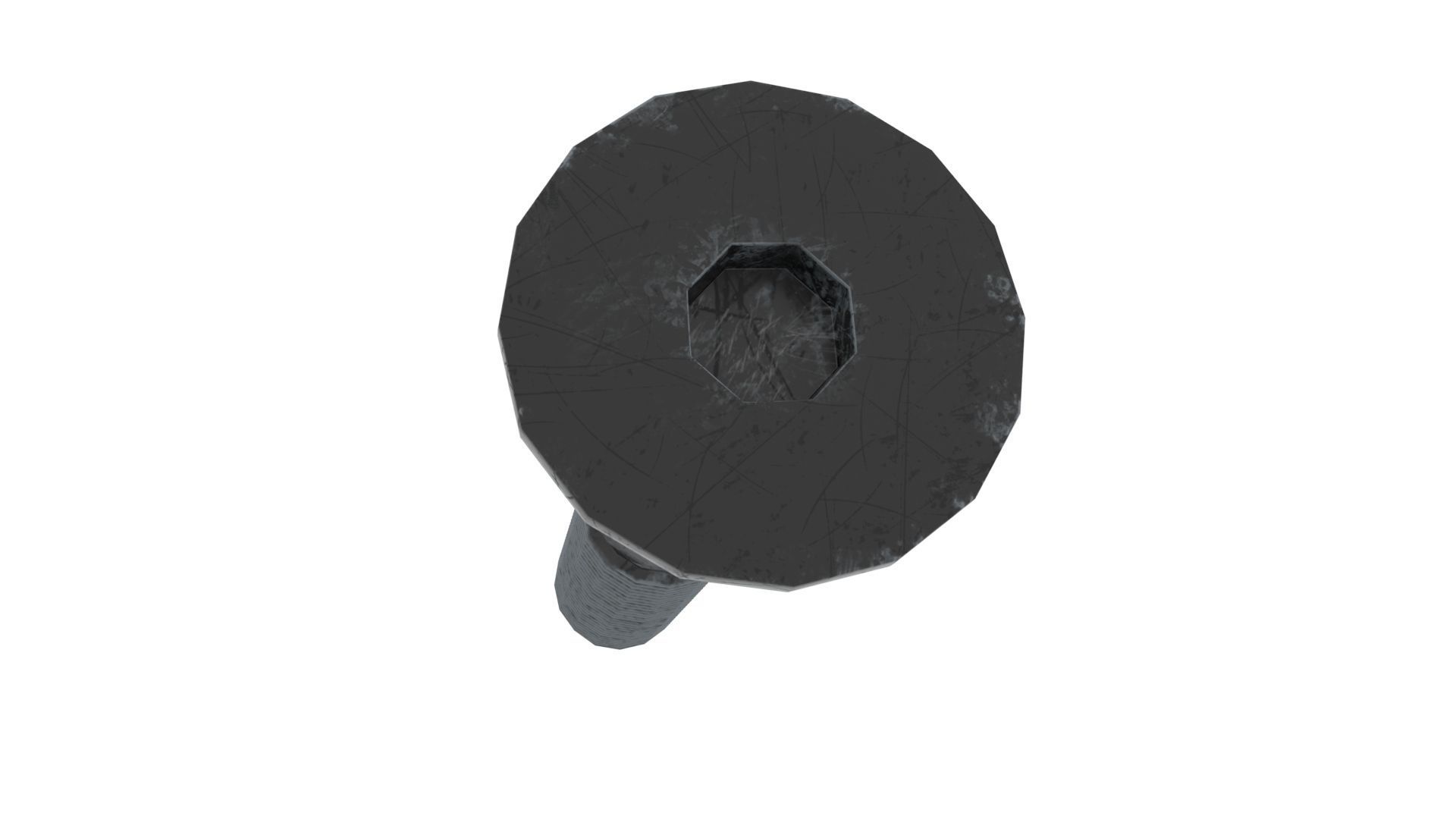 Socket screw bolt free VR / AR / low-poly 3D model | CGTrader