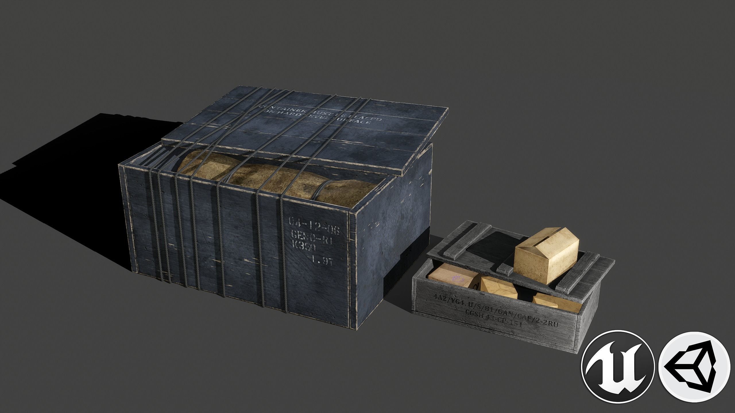 3D asset Loot Boxes | CGTrader