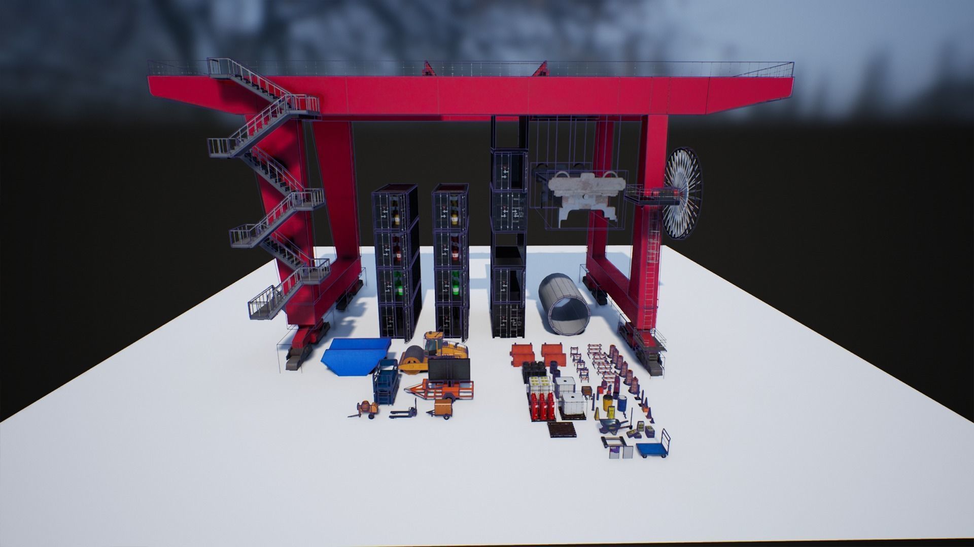 3D model TMPC - Construction UE4 VR / AR / low-poly | CGTrader