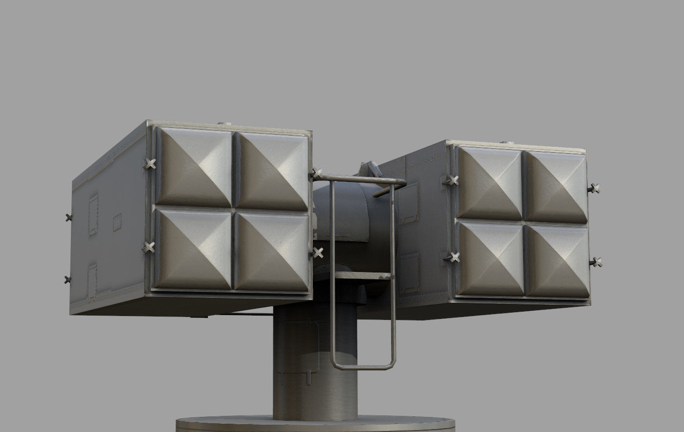 3D model Sea Sparrow Launcher Mark 29 VR / AR / low-poly | CGTrader