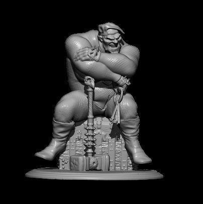 goblin watchman free 3D model 3D printable | CGTrader