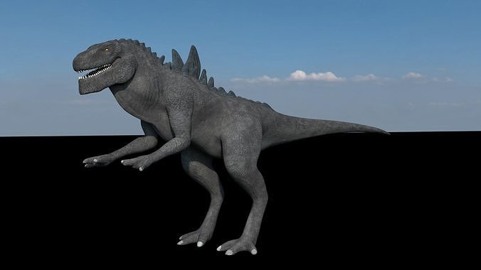 3D model Zilla VR / AR / low-poly rigged | CGTrader