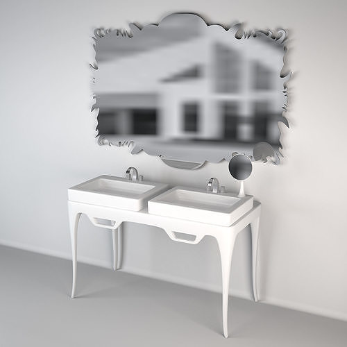 modern washstand 3D model | CGTrader